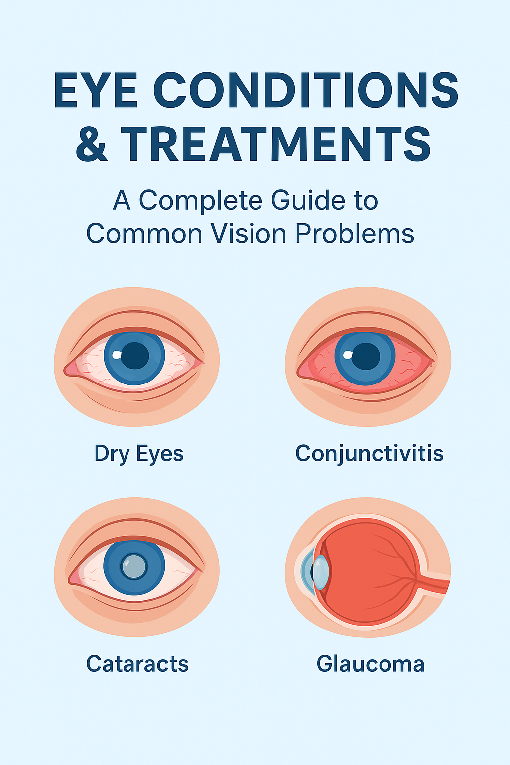 Eye Conditions and Treatments: Symptoms, Causes, and Effective Solutions