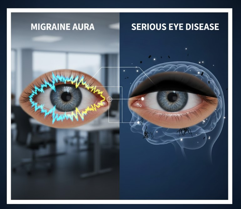 Migraine Aura vs. Eye Disease: How to Tell the Difference